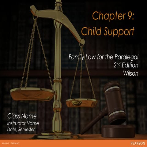 Ch 9 child support 2ed | PPT