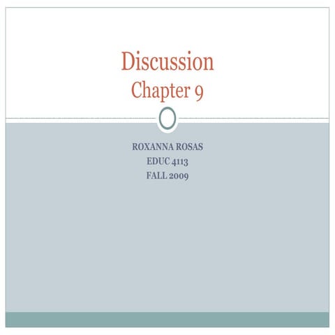 Discussion Strategy | PPT