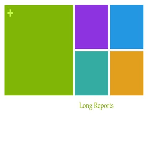 Chapter 9 Long Reports | PPTX