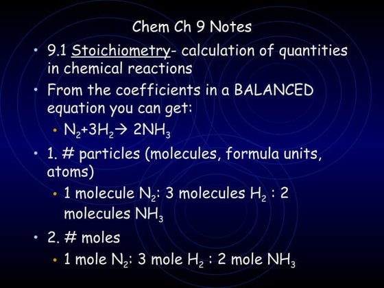 Before, Change, After (BCA) Tables for Stoichiometry | PPT