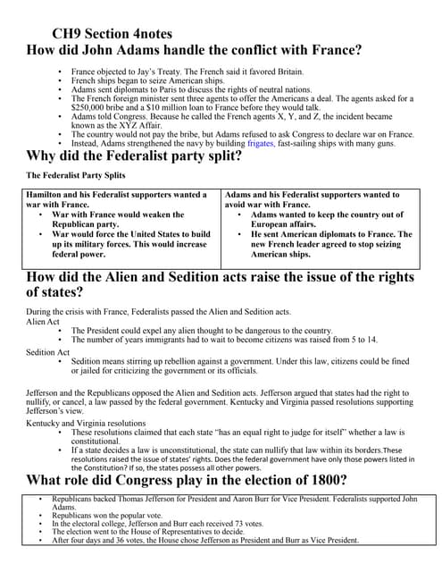 John Adams ppt | PPT | Elections | Politics