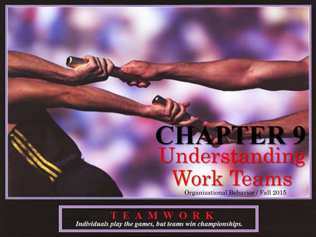 O.b. c 10 understanding work teams