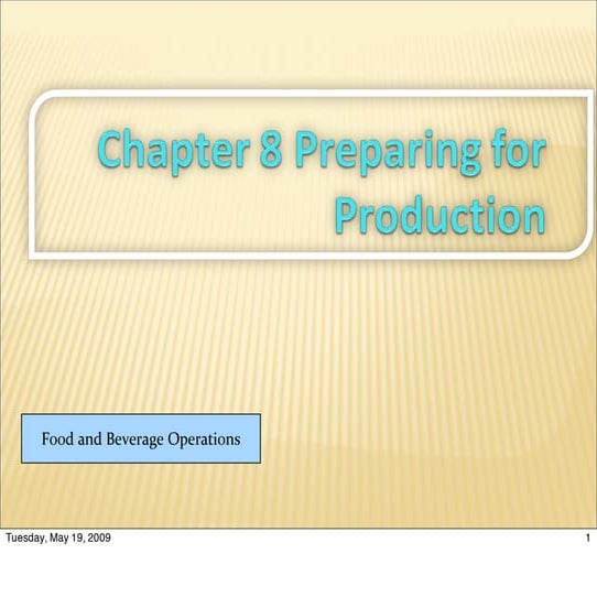 Cha8 Production | PDF | Household Supplies | Shopping