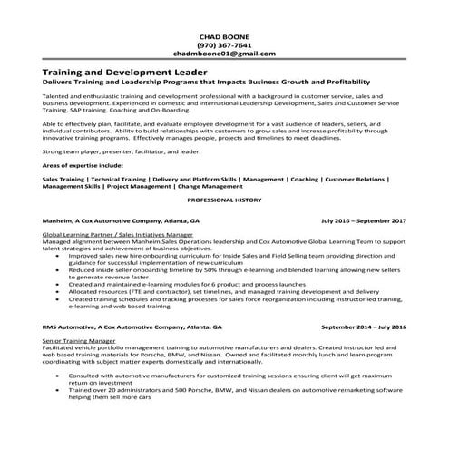 Chad boone resume 11.17