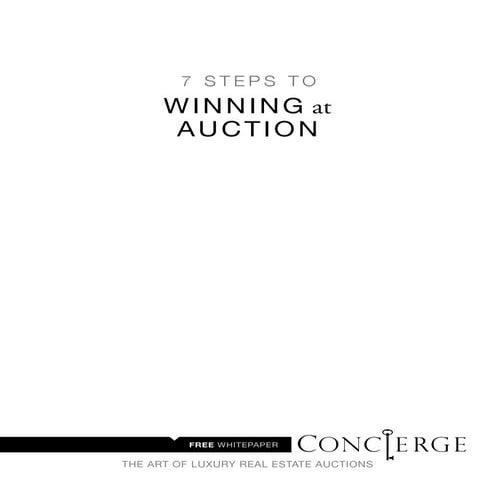 Chad roffers 7 steps-to-winning-at-auction | PDF