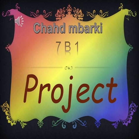 Chahd mbarki 7 b1 college pilote gafsa | PPT