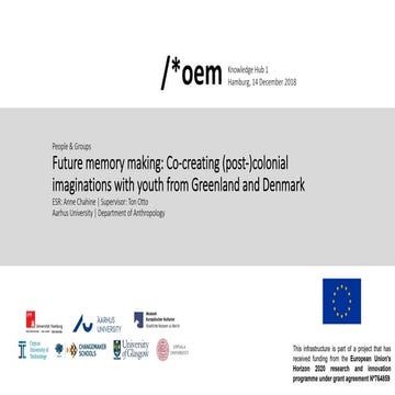 Future memory making: Prototyping (post-) colonial imaginations with ...