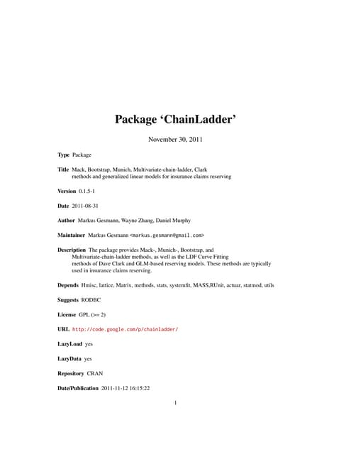 Calculating ibnr based on case reserves.PDF | Business Accounting ...