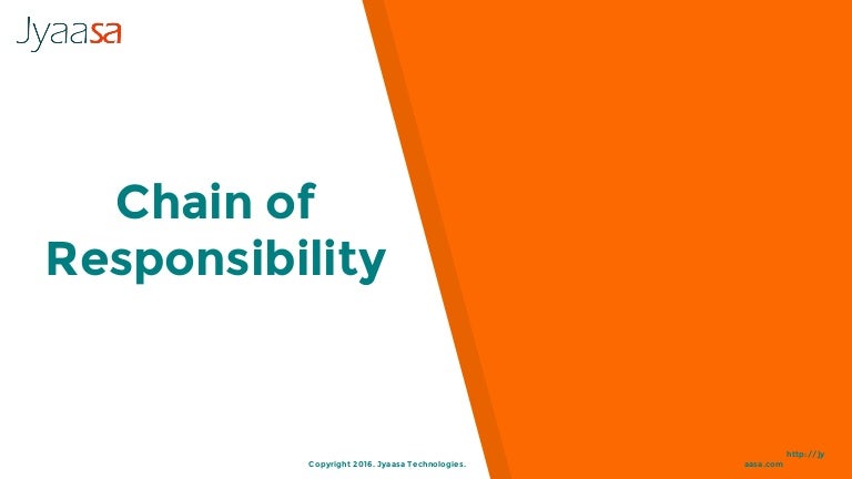 Chain of responsibility