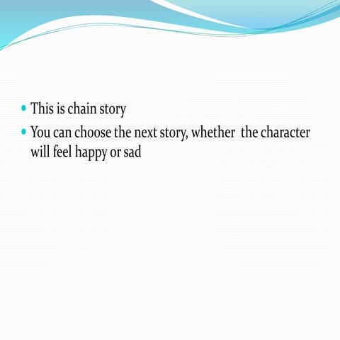 Chain story | PPTX