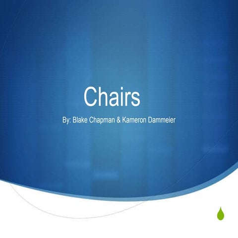 Chairs | PPTX