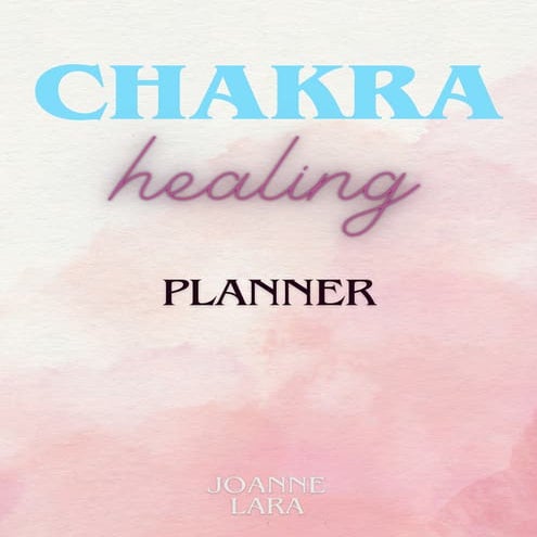 Chakra Healing Made Easy Planner US Letter Size | PDF