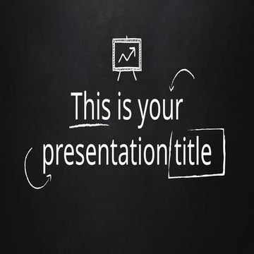 chalkboard math class presentation for students | PPT
