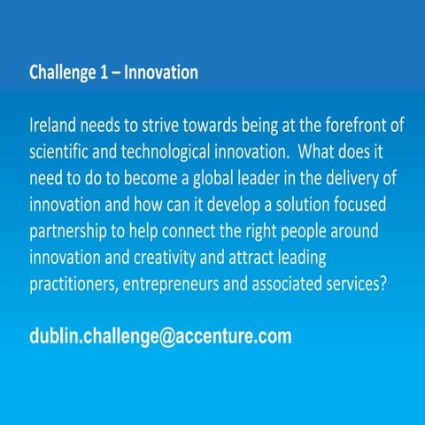 Innovation Challenge 1 | PPT