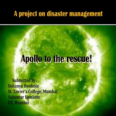 [Challenge:Future] Apollo to the rescue! | PPT