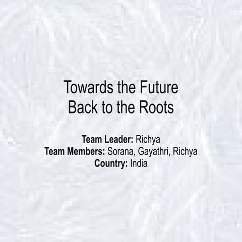 [Challenge:Future] Towards the future, back to the roots! | ODP