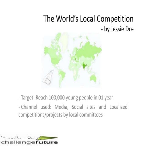 [Challenge:Future] The World's Local Competition | PPT