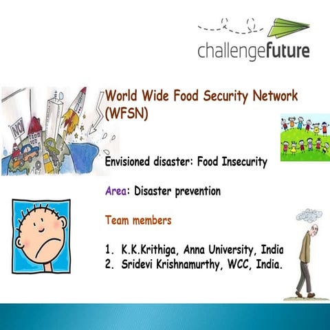 [Challenge:Future] World Wide Food Security Network (WFSN) | PPTX ...