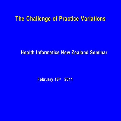 Clinical care pathways for specialty like Orthopedic, General Surgery ...