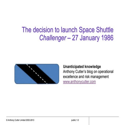 Challenger Space Shuttle | PPSX