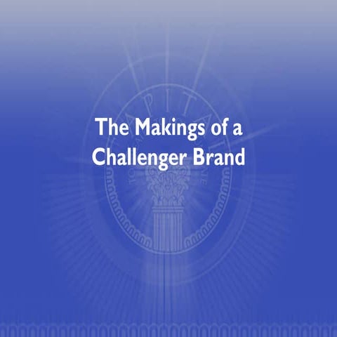 Challenger brand thought | PDF
