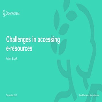 Challenges in accessing e resources | PPT