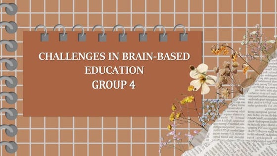 Brain based learning | PPTX
