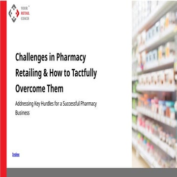 Tackling Pharmacy Retail Challenges: Smart Strategies for Sustainable ...