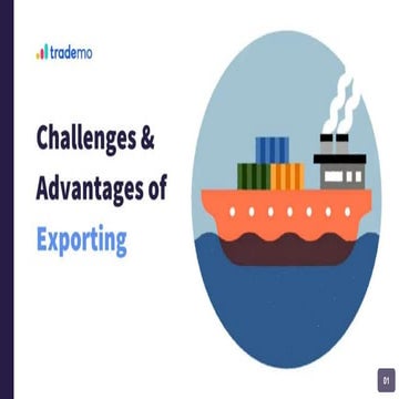 PART 1: Challenges & Advantages of Exporting | PPTX