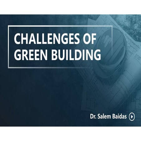Challenges of Green Building | PDF