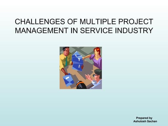 Project management challenges | PPT