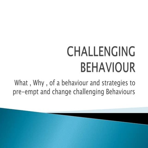 CHALLENGING BEHAVIOUR.pptx