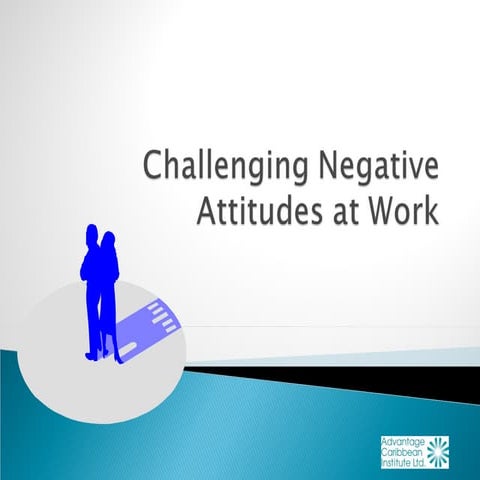 Challenging Negative Attitudes | PPT