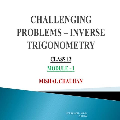 DETERMINANTS CLASS XII MODULE 2 | PDF