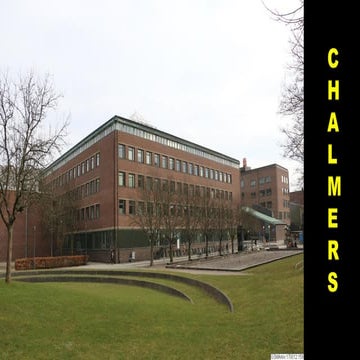 Chalmers | PDF | College Education | Education