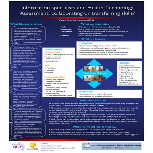 Challenges and Potential Solutions for Improving Health Technology ...