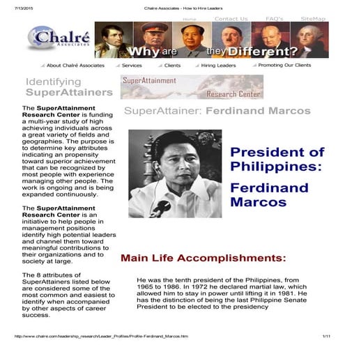 The Marcos Administration | PPTX