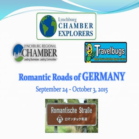 Fairy tale trip to germany | PPTX