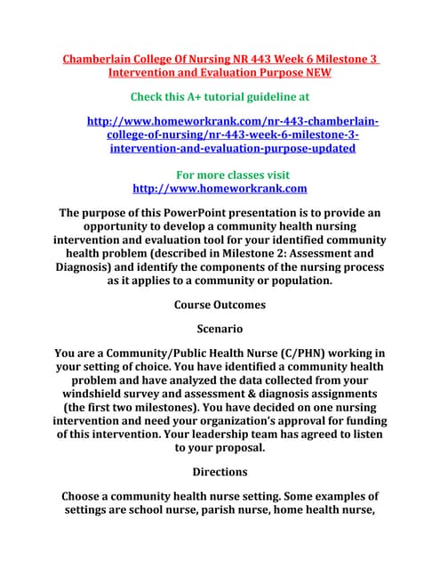 Create a 5-7 slide PowerPoint presentation about an evidence-based.docx ...