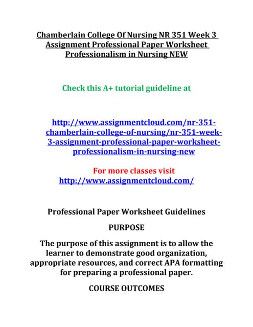 Attached the ppt slides of this course assignment provide a | PDF