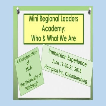 Chambersburg MRLA Immersion | PPT