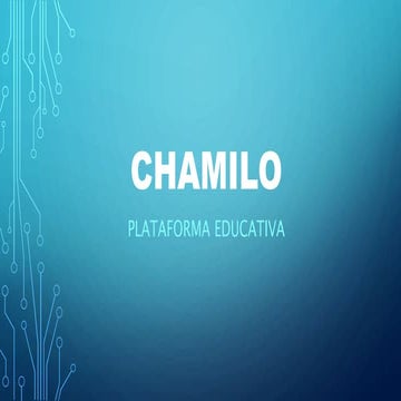 Qué es Chamilo - Ventajas y desventajas | PPS
