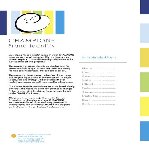 Champions Brand Guide | PDF