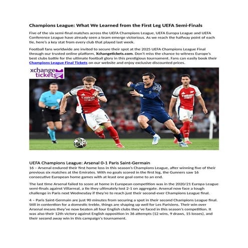 Champions League What We Learned from the First Leg UEFA Semi Finals.docx