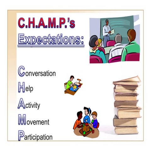 Champ's for Science | PPT