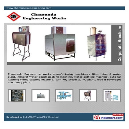 Chamunda Engineering Works, Ahmedabad, Water Plant | PDF