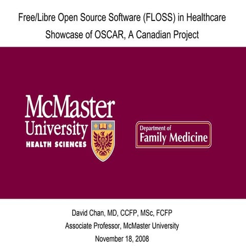Medsphere.org: Extending the Platform | PDF
