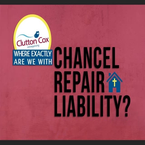 Where Exactly Are We With Chancel Repair Liability? | PDF