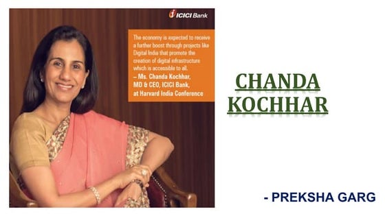 Chanda kochhar | PPT