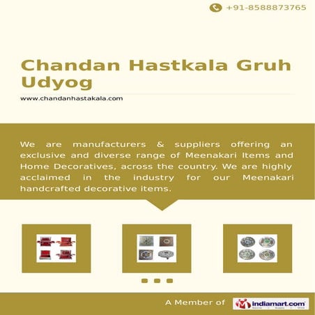 Chandan Hastkala Gruh Udyog | PDF